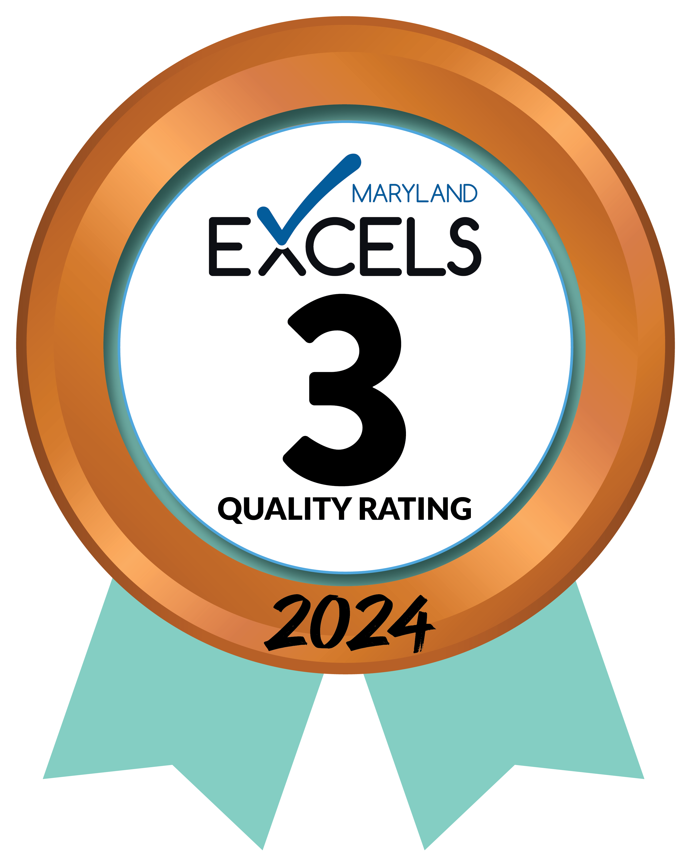 2024 excels level 3 badge – Aspen Hill Cooperative Nursery School
